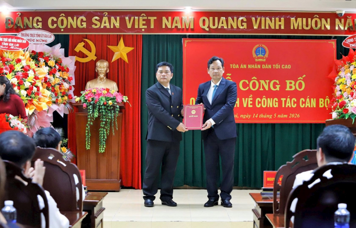 Đồng chí Bùi Danh Đại giữ chức Chánh án TAND tỉnh Gia Lai